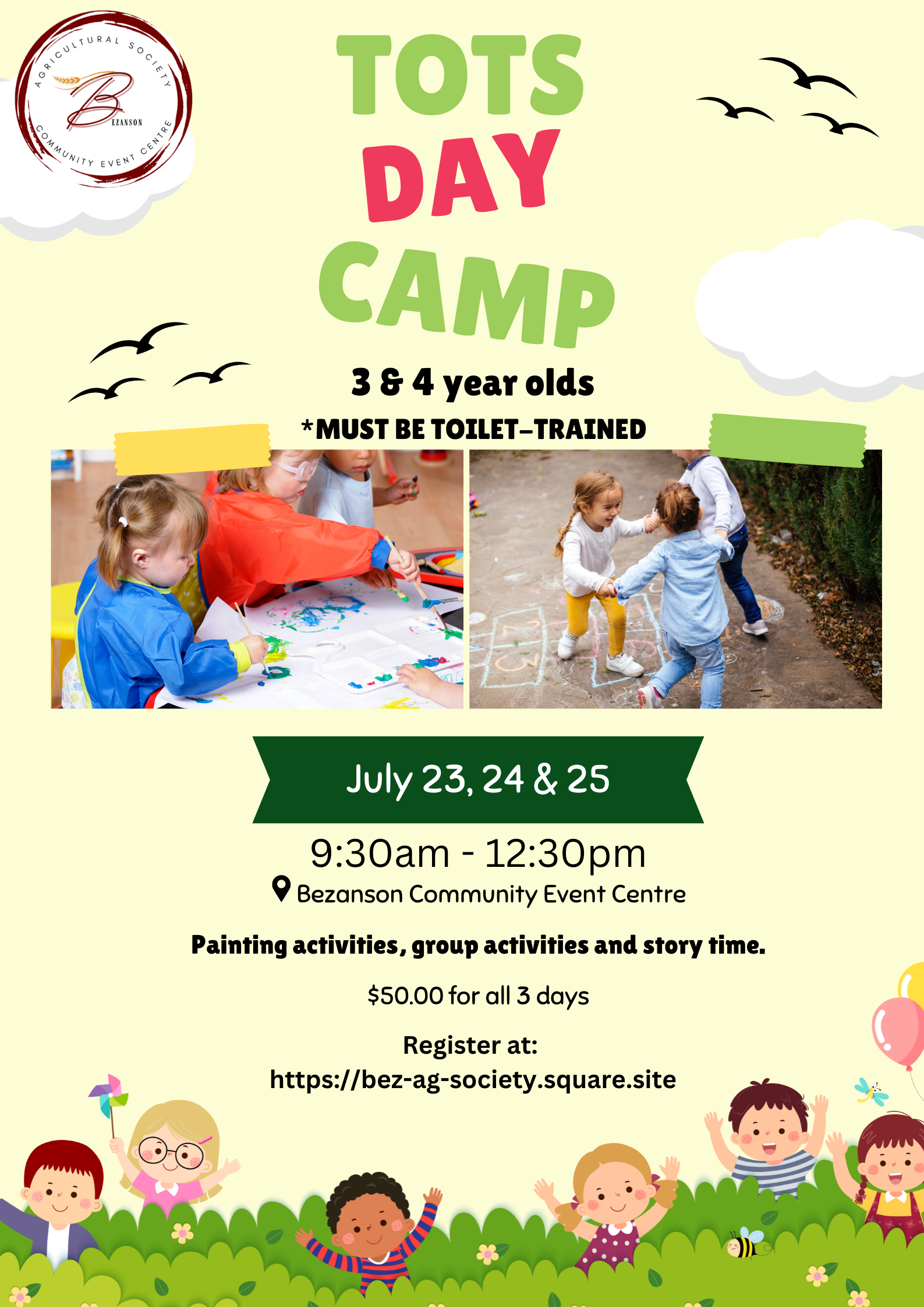 Calendar - The Official Website of the Bezanson Community Event Centre ...