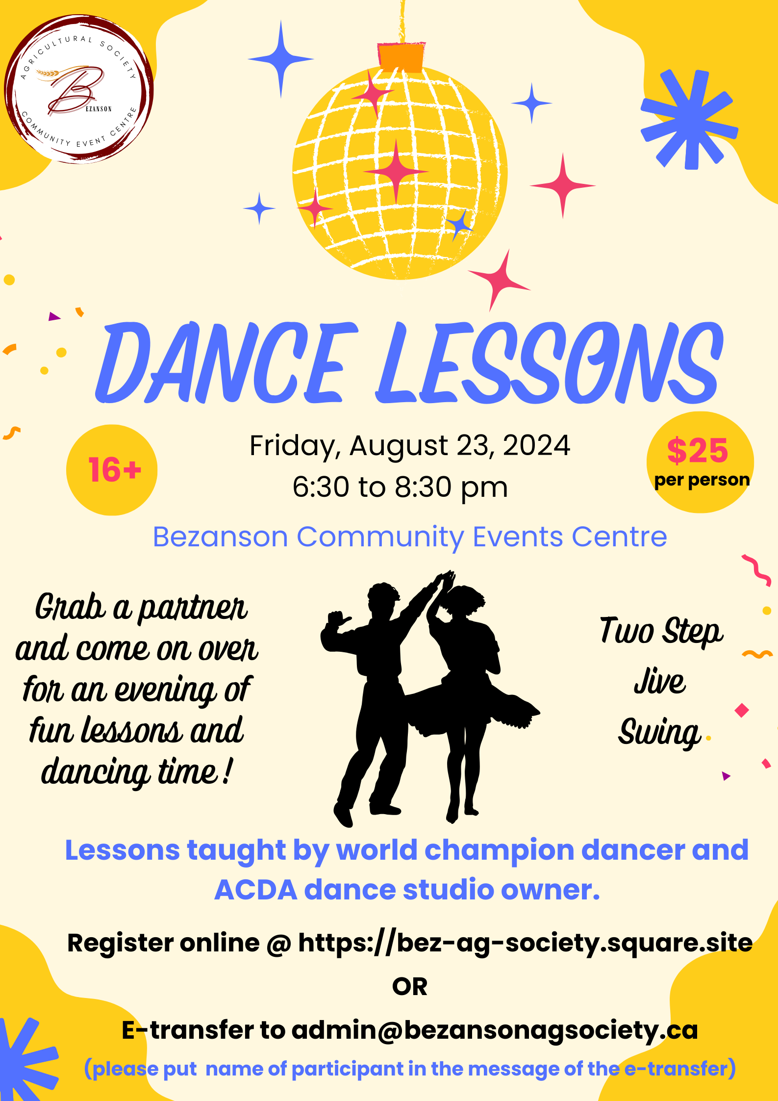The Official Website of the Bezanson Community Event Centre - Discover ...